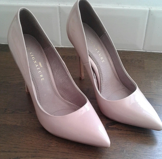 NEXT SIGNATURE Blush pink stiletto heels Shoes size 6 £6.99 - PicClick UK