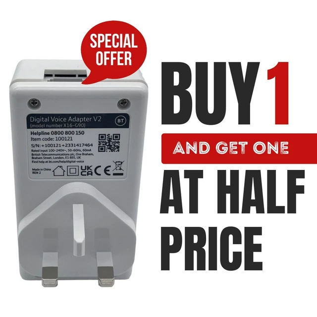 BT AND EE Digital Voice Adapter Only Works With BT And EE Digital Voice ...