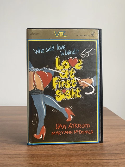 LOVE AT FIRST SIGHT (Big Box Ex-Rental VTC VHS PAL Video) - DAN AYKROYD ...