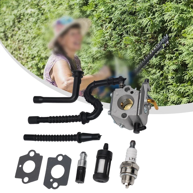 KIT CARBURATEUR PI??CES Raccord Tondeuse pour Tillotson Kit Haute Qualit?? Filtr EUR 18,58 ...