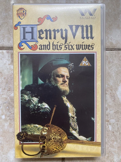 HENRY VIII / 8 and his Six Wives - VHS Tape Vintage Video - 1972 ...