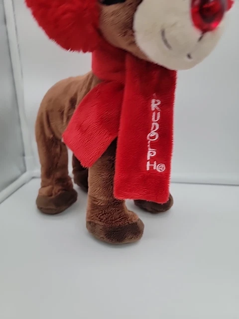 DANDEE ANIMATED RUDOLPH The Red Nosed Reindeer Light Up Walking Booty ...