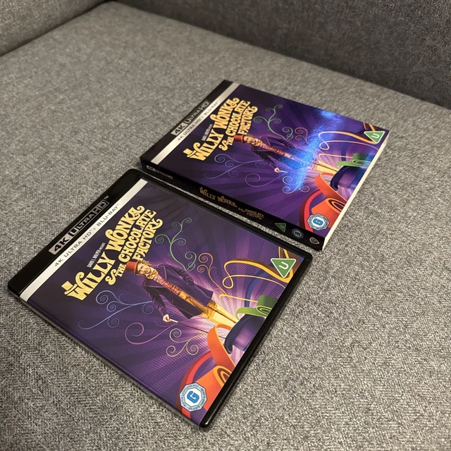 WILLY WONKA AND The Chocolate Factory (4K Blu-ray (UHD), 2021) £10.50 ...