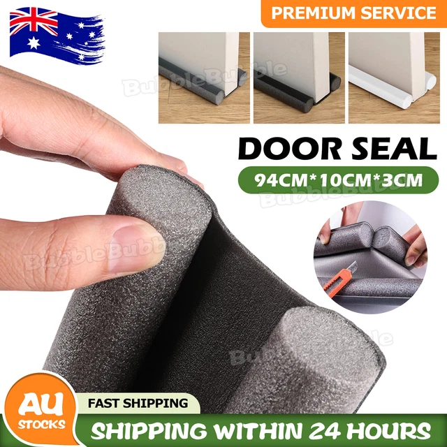 DOOR BOTTOM SEALING Strip Guard Wind Dust Threshold Seal Draft Stopper ...