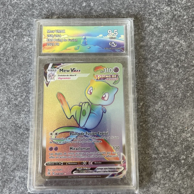 CARTE POKÉMON MEW Vmax 268/264 Gradée 9.5 EUR 99,00 - PicClick FR