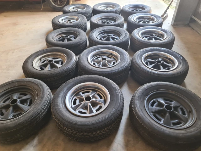 HOLDEN HQ HJ HX GTS MONARO RIMS BULK LOT !! Tyres will be removed ...