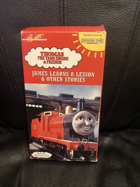 THOMAS THE TANK Engine - James Learns a Lesson Other Stories (VHS, 1992 ...