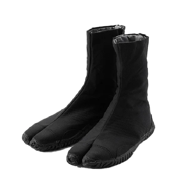 MARUGO TABI SHOES Split Toe All Black Saibu 7 Japanese Ninja Work ...