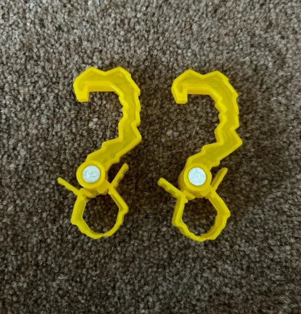 PAW PATROL MIGHTY Lookout Tower Yellow Zip Line Clips x 2 Spare ...