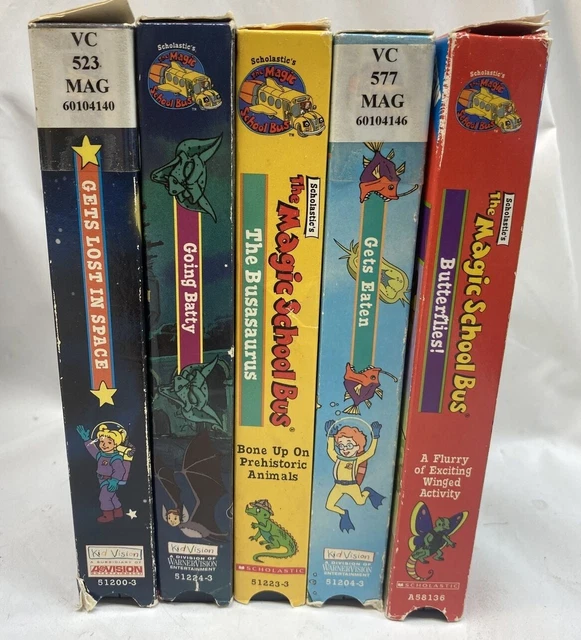 SCHOLASTIC THE MAGIC School Bus Vhs Lot of 5 VCR Tapes £7.93 - PicClick UK