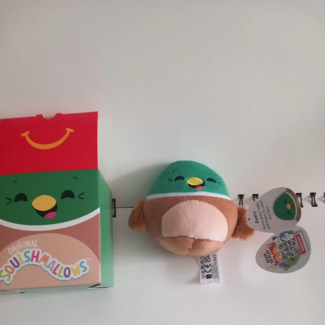 MCDONALD’S SQUISHMALLOW AVERY Duck Mini 2025 Squish Mallow Plush Toy ...