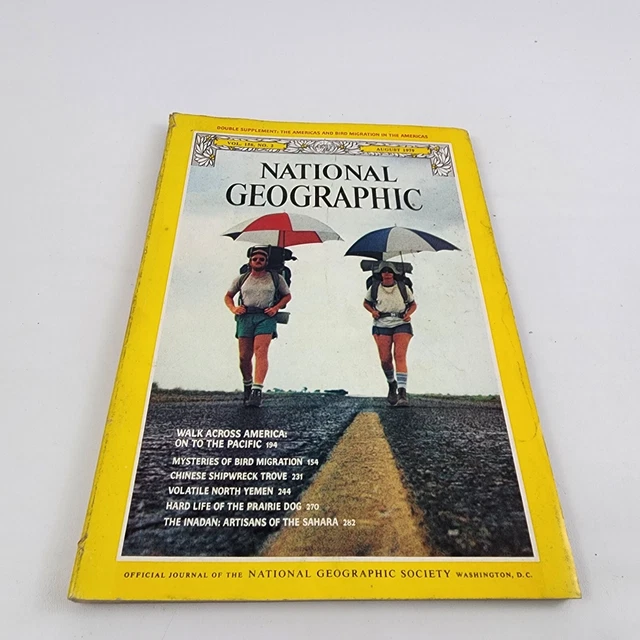 NATIONAL GEOGRAPHIC MAGAZINE August 1979 No Insert £7.89 - PicClick UK