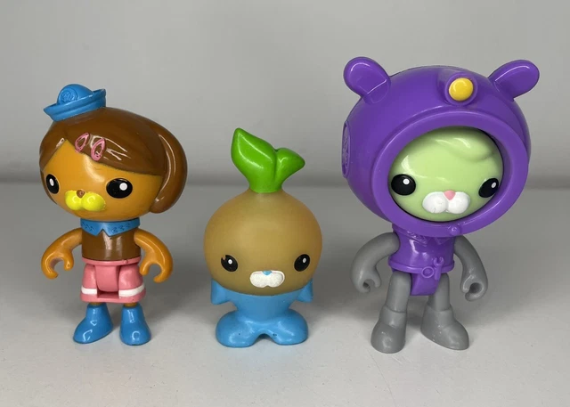 OCTONAUTS MATTEL 3& Dashi Tunip Tweak Figures Cbeebies Kids Toy £18.90 ...
