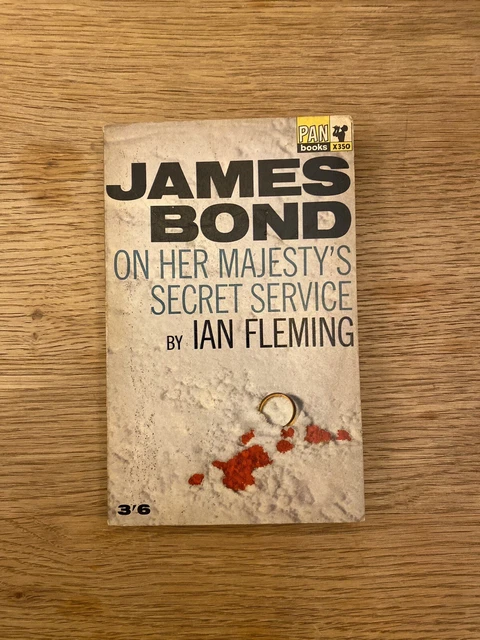 JAMES BOND 007 - Ian Fleming On Her Majesty’s Secret Service 1964-5th Printing £4.07 - PicClick UK