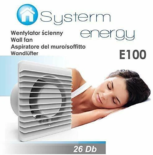 SYSTEM ENERGY E100 Aérateur extracteur universel avec clapet anti ...