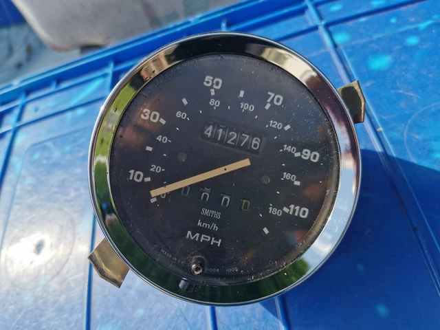 SMITHS 120MPH MECHANICAL Speedometer Triumph Classic Kit Car £26.00 ...