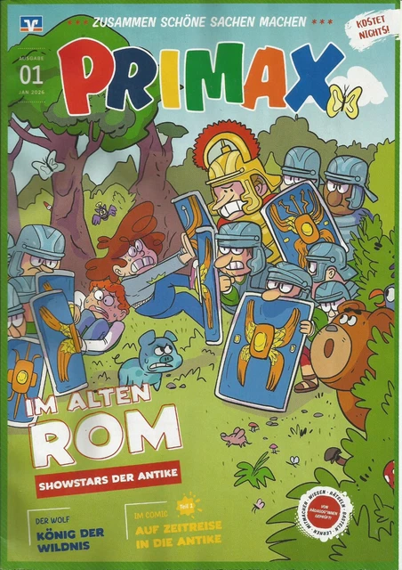 PRIMAX HEFT #01-2026 Volksbanken Raiffeisenbanken NEU & UNGELESEN EUR 1 ...