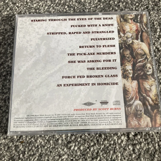 CANNIBAL CORPSE THE Bleeding - 1994 CD Rare Orig. Presse - Lame ...
