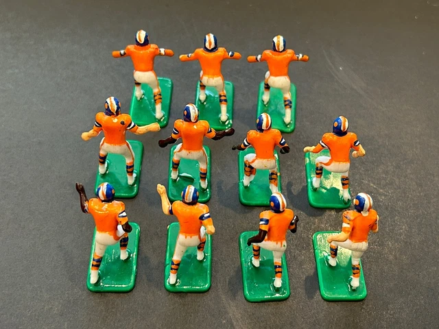 ELECTRIC FOOTBALL FIGURES - NFL Dark Jersey - Denver Broncos Hand ...