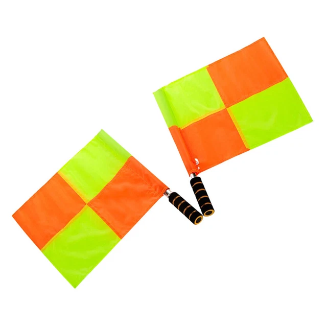 FOOTBALL REFEREE FLAGS Assistant Referee Flags Referee Linesman Flags ...