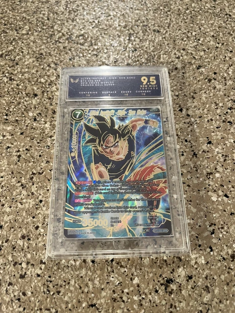 DRAGON BALL SUPER Ultra Instinct Sign Son Goku BT3-033 SPR ARK 9.5 GEM MINT $89.99 - PicClick AU
