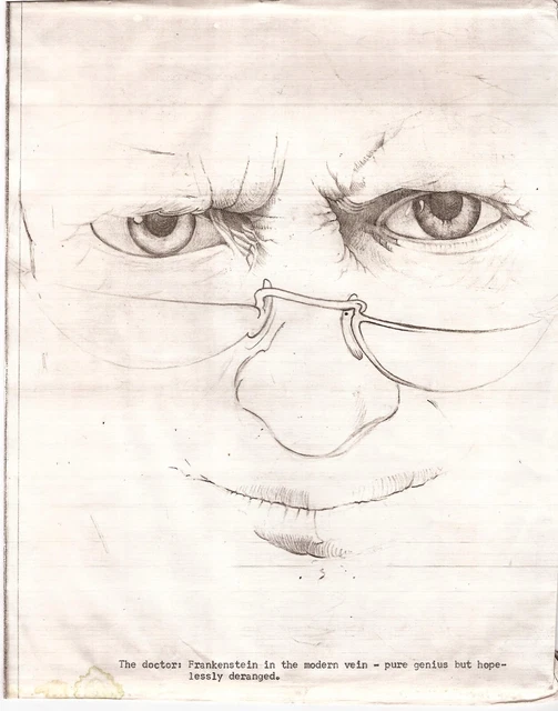 HORROR CHARACTER ARTWORK Prints (The Doctor) A5 Print £5.27 - PicClick UK