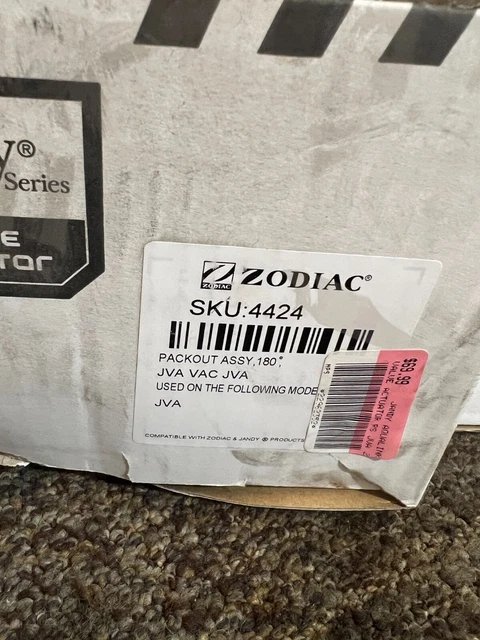JANDY ZODIAC 4424 Valve Actuator 24V 180Deg Packout Assembly JVA2444 ...