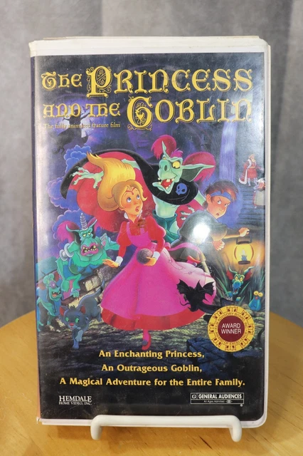 THE PRINCESS AND The Goblin (VHS, 1994) Clamshell Case Damaged £14.33 ...