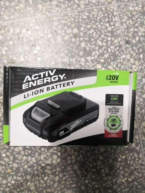 FERREX ACTIV ENERGY 20V 2Ah 37Wh Battery Li-Ion For Ferrex TOOLS, 2024 ...