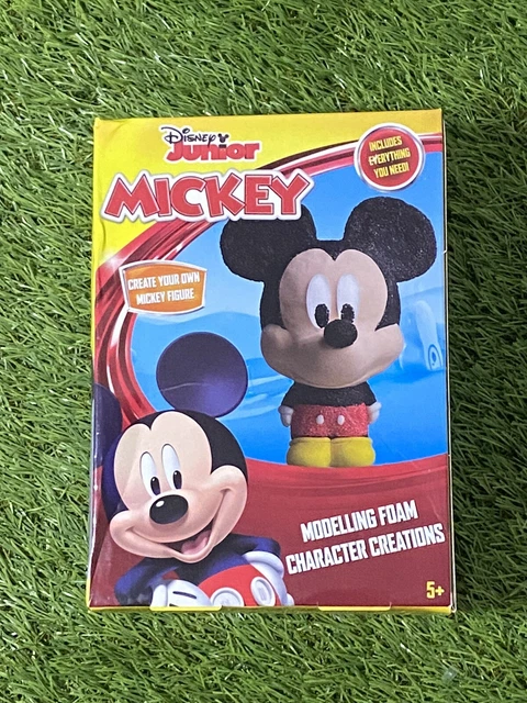 DISNEY JUNIOR MICKEY Mouse Create Your Own Foam Modelling Kit Craft Art ...