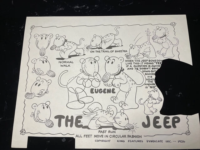 ANIMATION CEL MODEL SHEETS 1929-1942 FLEISCHER STUDIOS Cartoons Disney ...