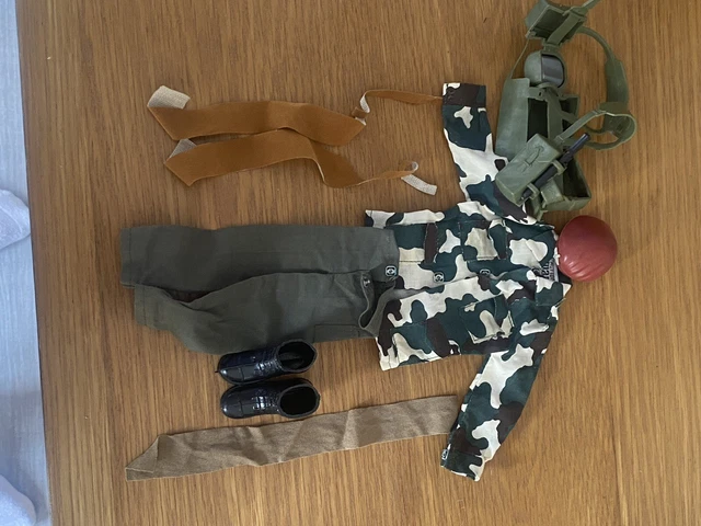 VINTAGE ACTION MAN Palitoy British Paratrooper Parachute Regiment.. £47 ...