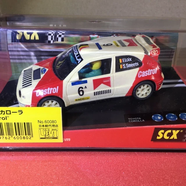 SLOT CAR 1/32 SCX TOYOTA Corolla 4WD $80.00 - PicClick AU