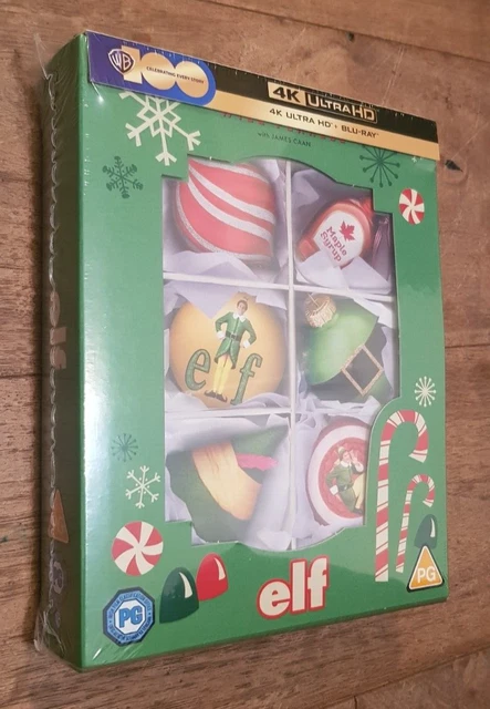 ELF : 4K UHD + Blu-ray STEELBOOK 20th Anniversary Collector's Edition SEALED EUR 71,10 - PicClick IT