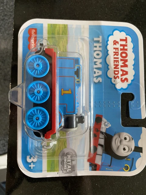 THOMAS FRIENDS TRACKMASTER PUSH ALONG THOMAS Train Engine Fisher Price ...