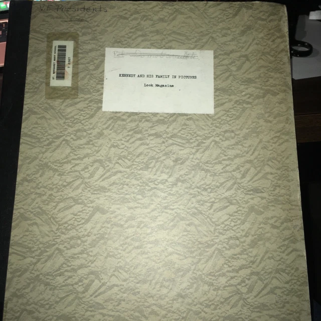 KENNEDY AND HIS FAMILY IN PICTURES By The Editors Of LOOK MAGAZINE 1963 ...