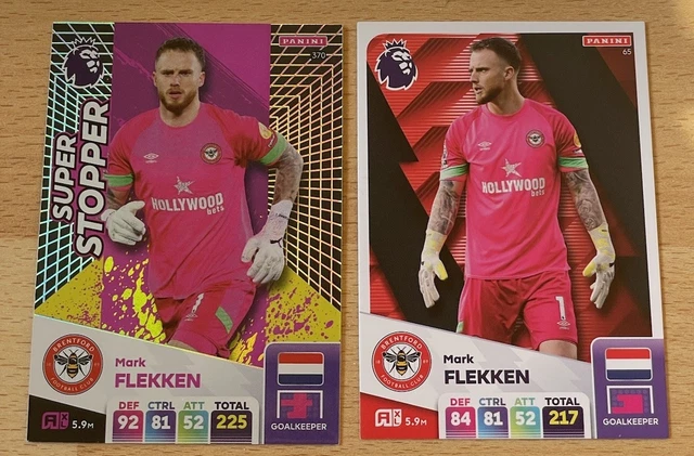 PANINI ADRENALYN XL 2025 Mark Flekken Super Stopper & Base Card ...