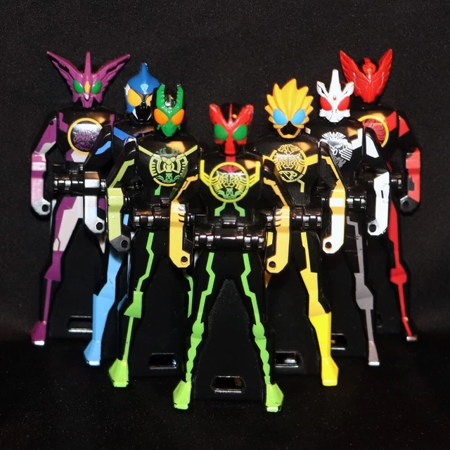 POWER RANGERS GOKAIGER Super Megaforce DX Kamen Rider OOO Key Full Set ...
