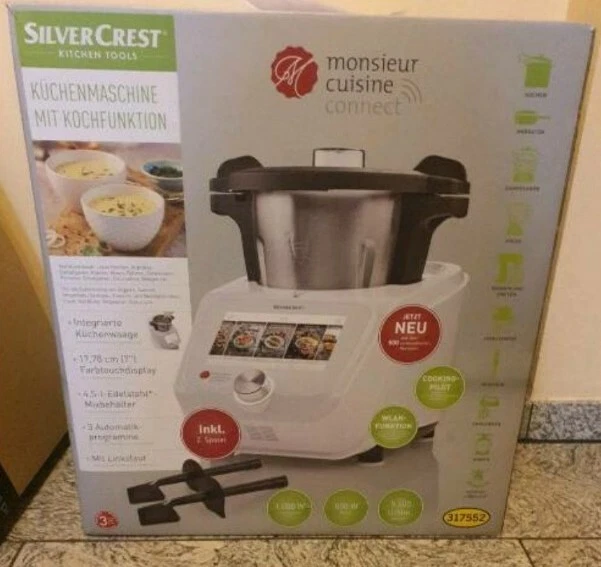 MONSIEUR CUISINE CONNECT multicooker Wi-Fi, Lidl, robot da cucina ...