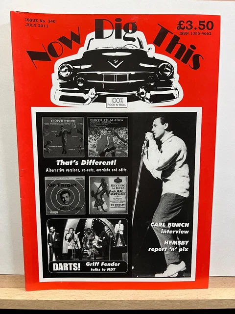 VINTAGE NOW DIG This Magazine - Issue 340 - Jul 2011 - 100% Rock 'n ...