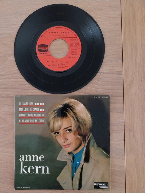 ANNE KERN NE Crains Rien 1965 EP DUCRETET THOMPSON 460V693 Rock Funk Soul Mod EUR 25,00 ...