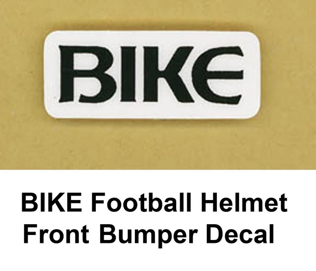 NOS BIKE FOOTBALL Front Bumper Decal - 20m Mil 3M $4.99 - PicClick