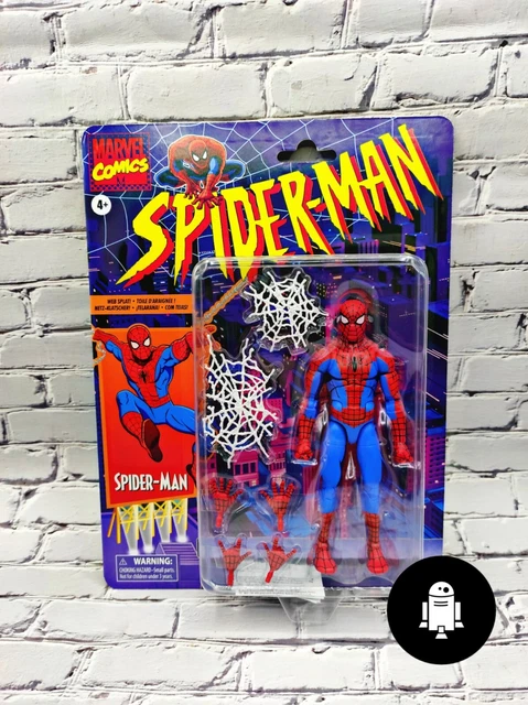 MARVEL LEGENDS SPIDERMAN Retro Collection Cell Shaded 100% Original EUR ...