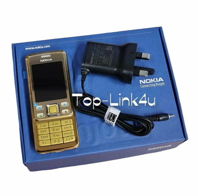 NEW NOKIA 6300 GOLD Unlocked Camera Bluetooth Classic Mobile Phone ...