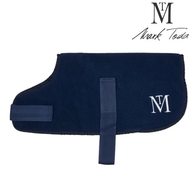 MARK TODD PRINTED Dog Fleece Navy £8.99 - PicClick UK