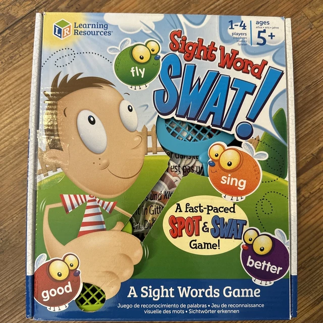 LEARNING RESOURCES SIGHT Word Swat Educational Sight Words Game New $0. ...