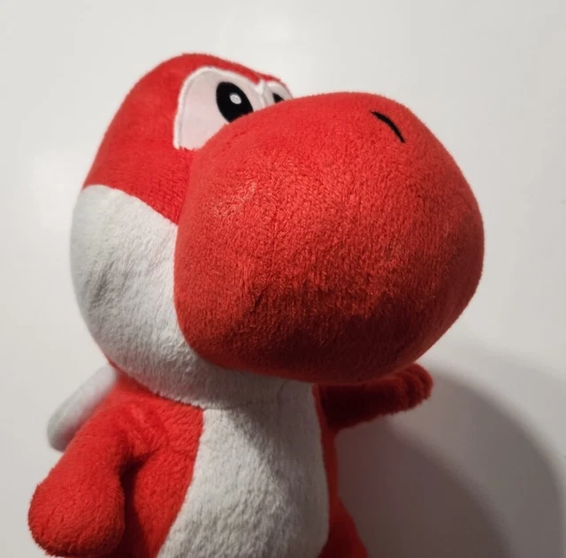 NINTENDO MARIO PARTY Red Yoshi Plush Brown Shoes 12 Inch 2006 Japan ...
