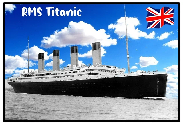 HMS TITANIQUE - Nouveauté Souvenir Réfrigérateur Aimant - Tout Neuf ...