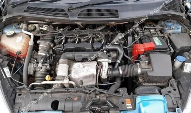 FORD FIESTA MK7 1.6 Tdci Engine Complete 2009-2012 Hhja Hhjb Hhjc Hhjd ...