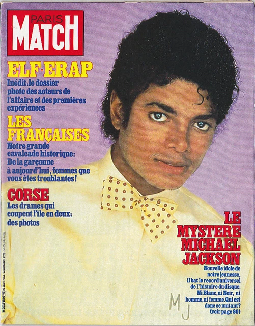 MICHAEL JACKSON PARIS MATCH French FR Magazine 1984 EUR 9,99 - PicClick IT